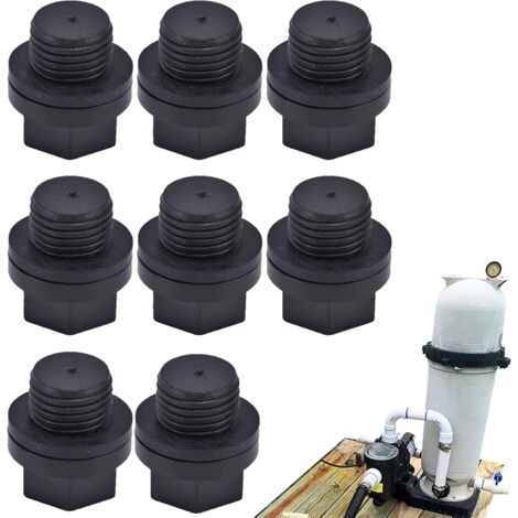 AlwaysH 8PCS Swimming Pool Drain Pump Plug,Swimming Pool Drain Plugs ...