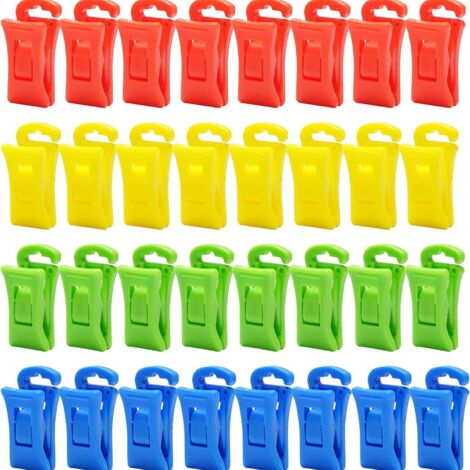 AlwaysH 40 Socks Clips for Washing Machine and Dryer. Clothes Dryer ...