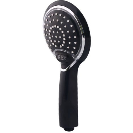 AlwaysH Shower Head, 3 Color LED Handheld Shower Head, Digital ...