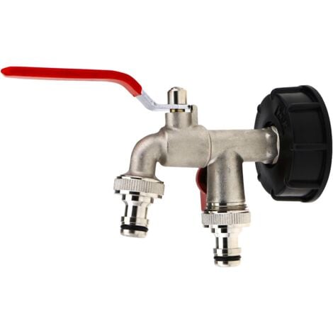 Always This is an IBC adapter with brass bib tap and Twin Snap-On Tap ...