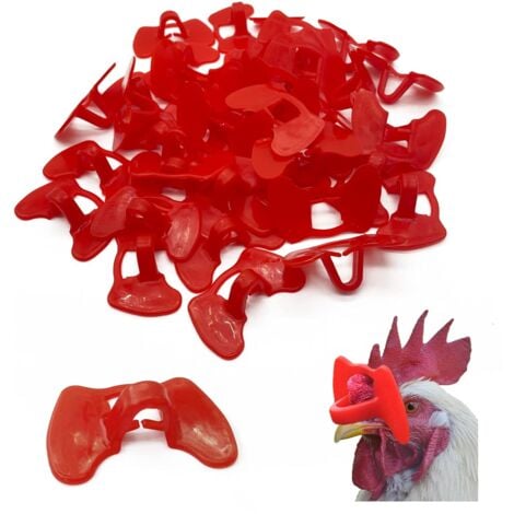 AlwaysH 50 Pieces Chicken Goggles Chicken Eye Glasses Anti-Pecking ...