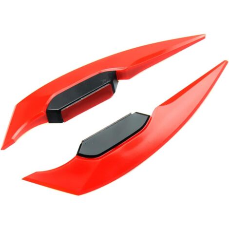 AlwaysH 2Pcs Motorcycle Aerodynamic Wing Kit, Motorcycle Fairing Wing ...