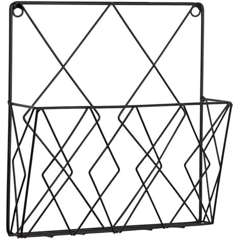 AlwaysH Wall Mount Magazine Rack Wall Mounted Magazine Rack Hanging ...