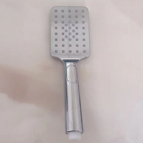 AlwaysH Square Hand Held Shower Head, Silver