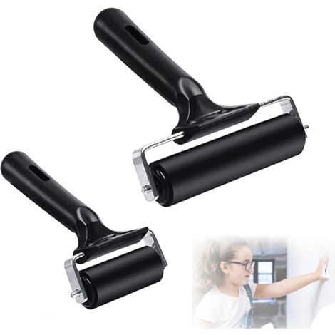AlwaysH Rubber Roller, 2 Pieces Rubber Roller Ink Roller Rubber Roller ...