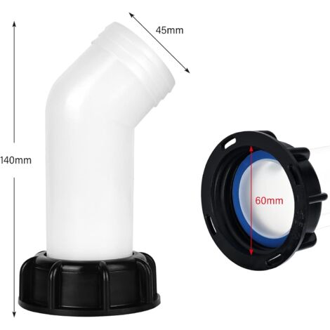 AlwaysH 3pcs Drain Spout with Nut IBC, Water Tank Nozzle Valve ...