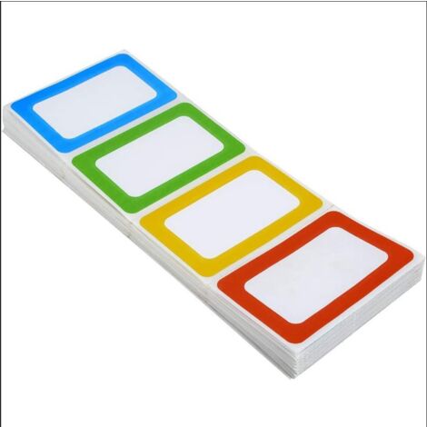 AlwaysH Name Stickers Labels - 200 Pieces 89 x 57 mm - Adhesive Labels ...