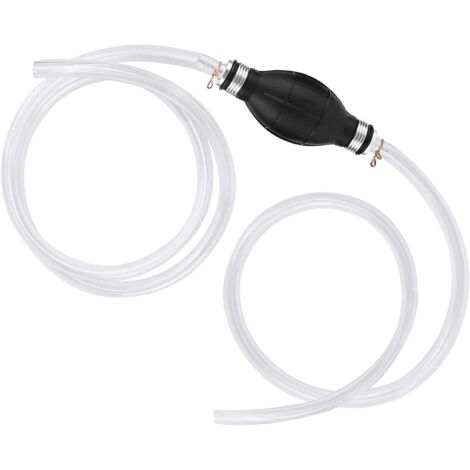 AlwaysH Petrol hand pump, manual fuel pump, with 2M portable siphon ...
