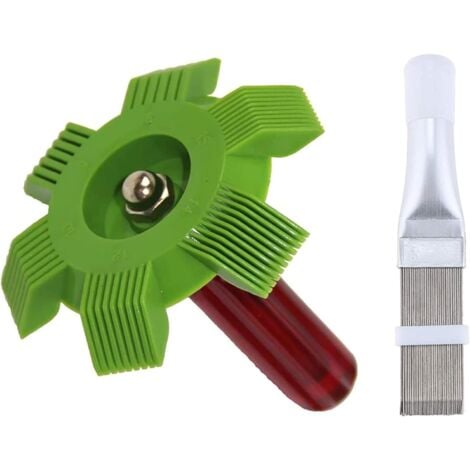 AlwaysH 2 Pieces Fin Comb, AC Fin Comb, Fin Cleaning Brush, Air ...