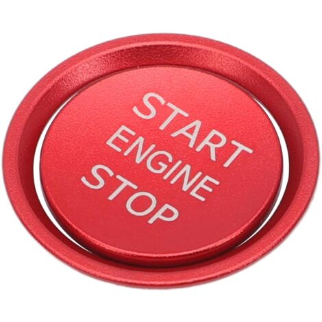 AlwaysH Car Boot Lid Aluminum Decorative Button, Car Engine Start ...