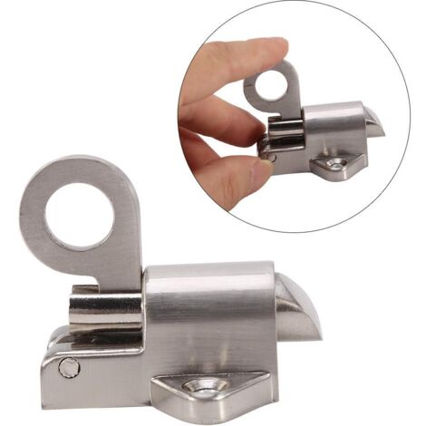 AlwaysH Pack Latch Lock, Door Lock Aluminum Latch Lock with Spring ...