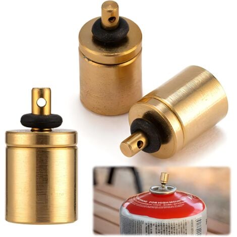 AlwaysH 3pcs Gas Refill Adapter Nozzle Bottle Type Butane Gas Cartridge ...