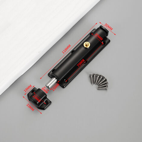 AlwaysH Pieces Interior Door Lock, Bathroom Door Lock with Spring ...