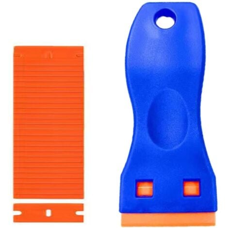AlwaysH Mini Plastic Scraper with 20 Plastic Blades, Plastic Scraper ...