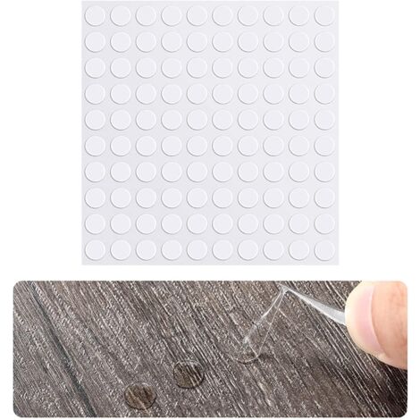 AlwaysH 300 Pcs Double Sided Adhesive Dots Clear Double Sided Removable ...