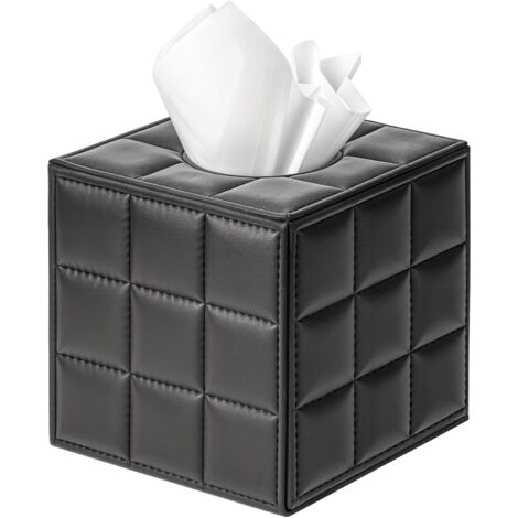 AlwaysH Hotel Style Square Tissue Box Cover - Luxury Designer Tissue ...