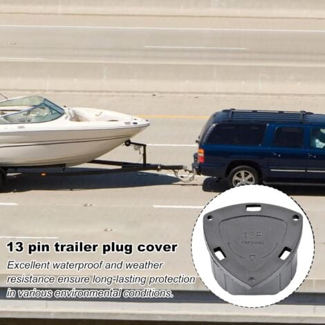 AlwaysH 13 Pin Trailer Plug Cover Trailer Plug Cover Trailer Connector ...