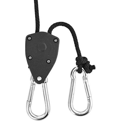 AlwaysH Ratchet Rope with Hook 4 Pcs Ratchet Pulley 150 Pounds Ratchet ...