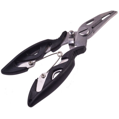 AlwaysH Fishing Pliers, Fishing Lanyard, Multi-Function Scissors, Hook Removal Tool, Various ...