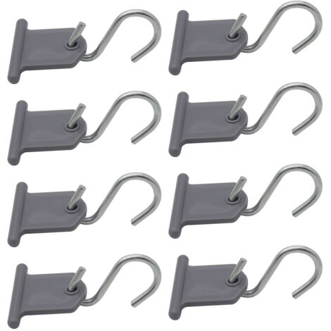 AlwaysH 8 Pcs Awning Hooks Camping Car Accessories Awning Hook S Shaped ...