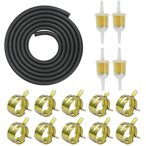AlwaysH Fuel Line Kit, Motorcycle Fuel Filter, with 4 Fuel Filters, 2m ...