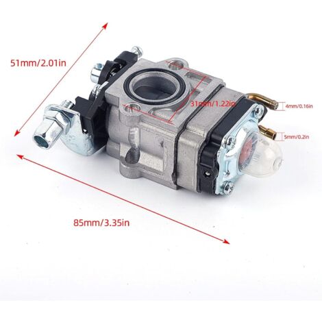 AlwaysH Carburetor Brush Cutter 52cc 49cc 43cc Carb Carb Kit with ...