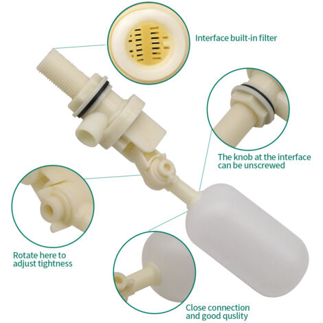AlwaysH Pack Float Valve for Automatic Filling of Dog, Cattle and Sheep ...