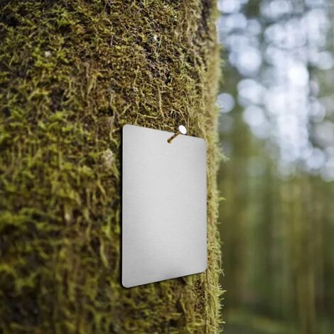 AlwaysH 50 Pack Aluminum Tree Tags for Garden Labeling for Easy ...