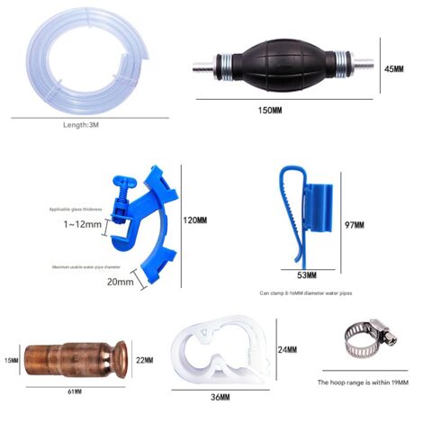 AlwaysH Manual Fuel Transfer Pump Portable High Flow Hand Pump Manual ...