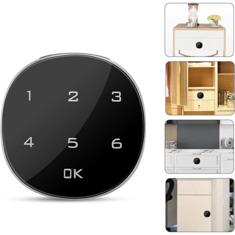 AlwaysH Digital Code Lock, Zinc Alloy Combination Padlock with Touch ...