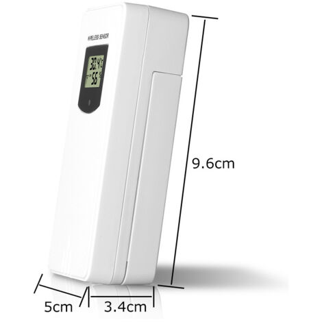 AlwaysH Wireless Outdoor Sensor Weather Station Wireless Outdoor Sensor ...