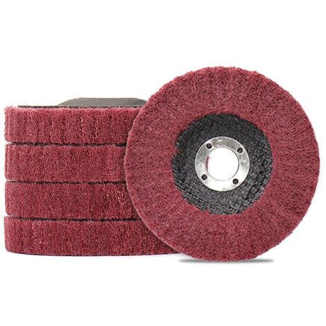 Disco lamellare in fibra di nylon, mole per lucidatura, molatura elastica