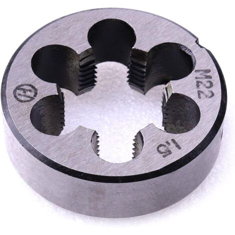 M22 X 1.5mm métrique droite fil main Die, 1pc