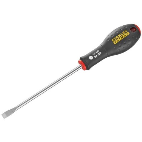 Stanley FatMax Wide Flathead Screwdriver 8x150mm with Multicolor Handle