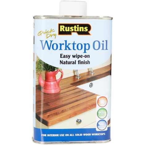 Rustins WOIL500 Worktop Oil 500ml RUSWTO500