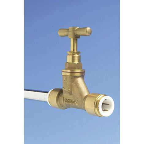 John Guest Speedfit Brass Stop Valve 15mm (15Bsc)