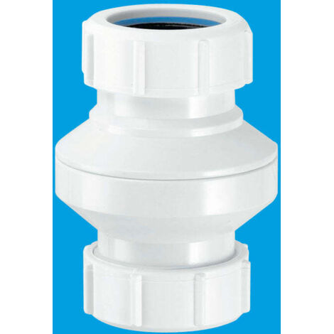 McAlpine Multifit In-Line Screened / Filter Pipe Coupling 1.25'' SWILF