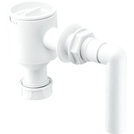 McAlpine R30 0.75" Complete Screened Tank Overflow Connector