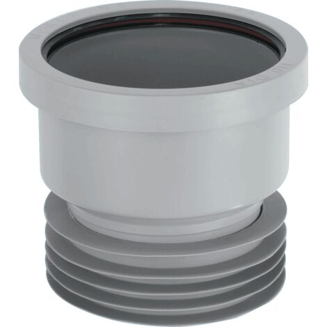 McAlpine DC1-GR Grey 4"/110mm Drain Connector