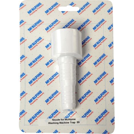 McAlpine CARD-59 Nozzle For McAlpine Washing Machine Adaptor - WMF3BODY