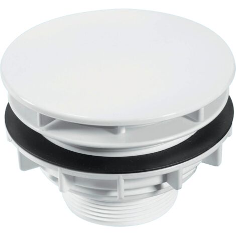 McAlpine SWHF3-WH High Flow Shower Waste: 110mm Chrome Plated Plastic ...