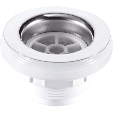McAlpine BSW10 1.5" Backnut Bath Waste: 70mm Stainless Steel Flange x 1 ...