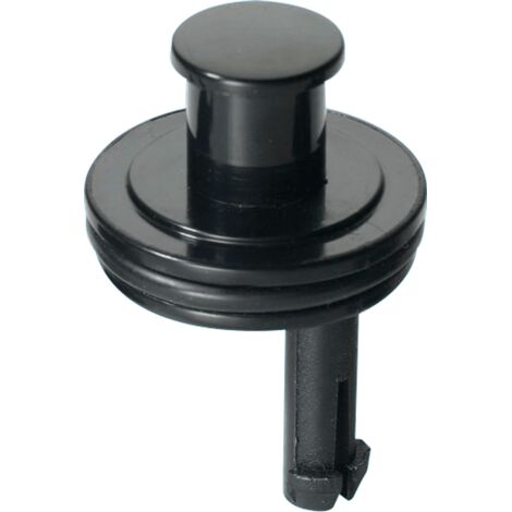 McAlpine BP1-CAP Black Plastic Captive Plug - 1.5" diameter (for 1.25 ...