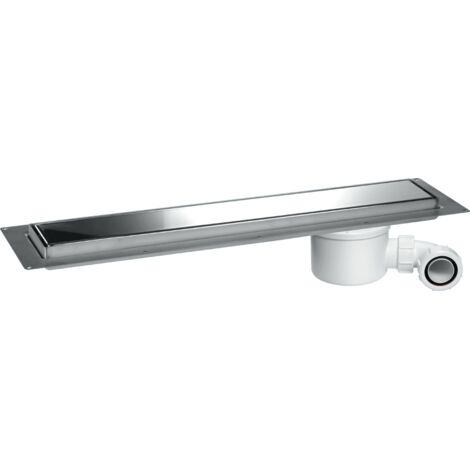 McAlpine CD700-P Polished Stainless Steel Standard Channel Drain - 648mm