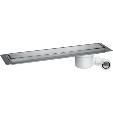 McAlpine CD900-B Brushed Stainless Steel Standard Channel Drain - 848mm