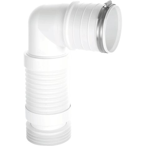 McAlpine WC-CON8F18-S-BTW 97-107mm Inlet 90 Degree Flexible WC ...
