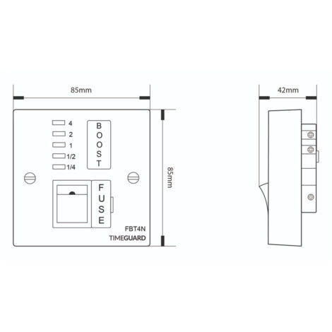 Timeguard C FBT4 Timer Switch, 230 V