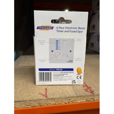 Timeguard C FBT4 Timer Switch, 230 V