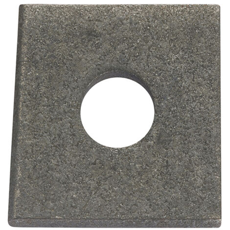 Unifix Square Plate Round Hole Washers Galv M10 x 40 x 3.0