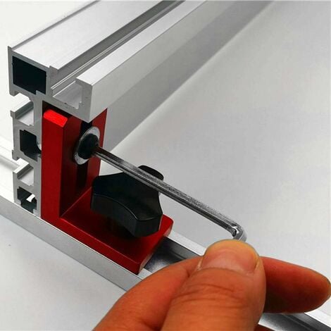 Fixation T-Slot Mitre Track Stop Locator Supports coulissants Support ...